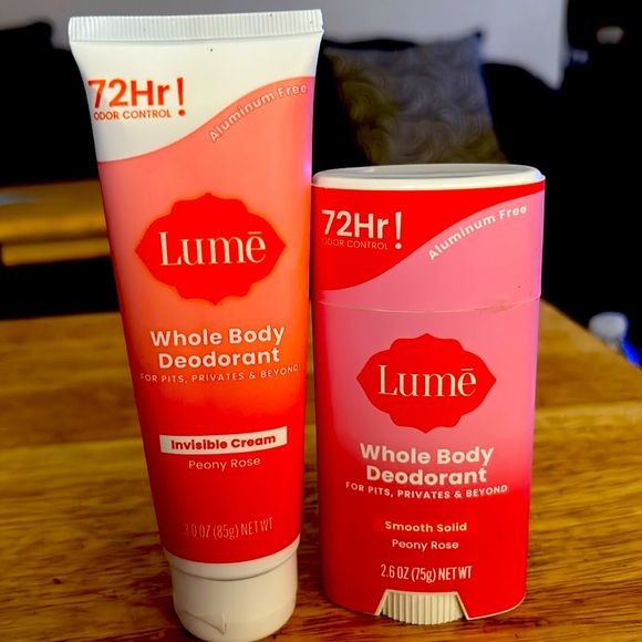 Lume | Bath & Body | Lume Whole Body Deodorant Smooth Solid Stick Peony ...